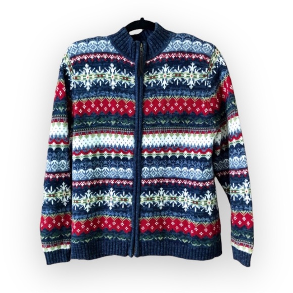 Tiara International | Sweaters | Vintage Tiara International Fair Isle ...